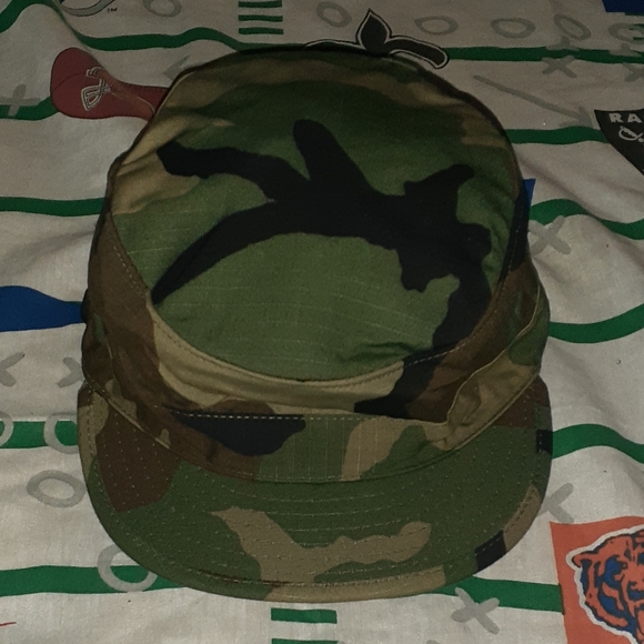Vintage | Accessories | New Vintage Military Patrol Camoflauge Fitted ...